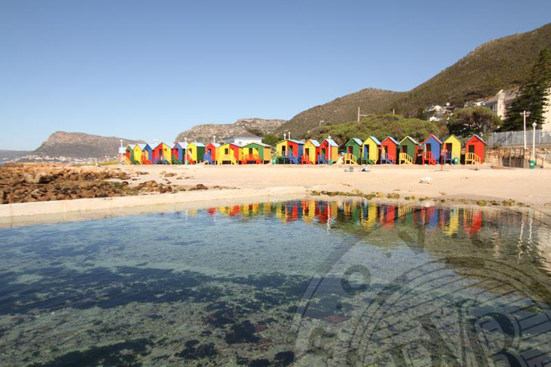 St James Beach | Colourful Beach Huts - St James Guesthouses